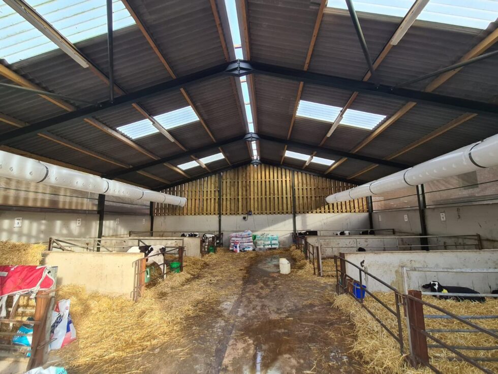 Supplied & Fitted: 2 x 450mm Ventilation Sock System | David R Beech