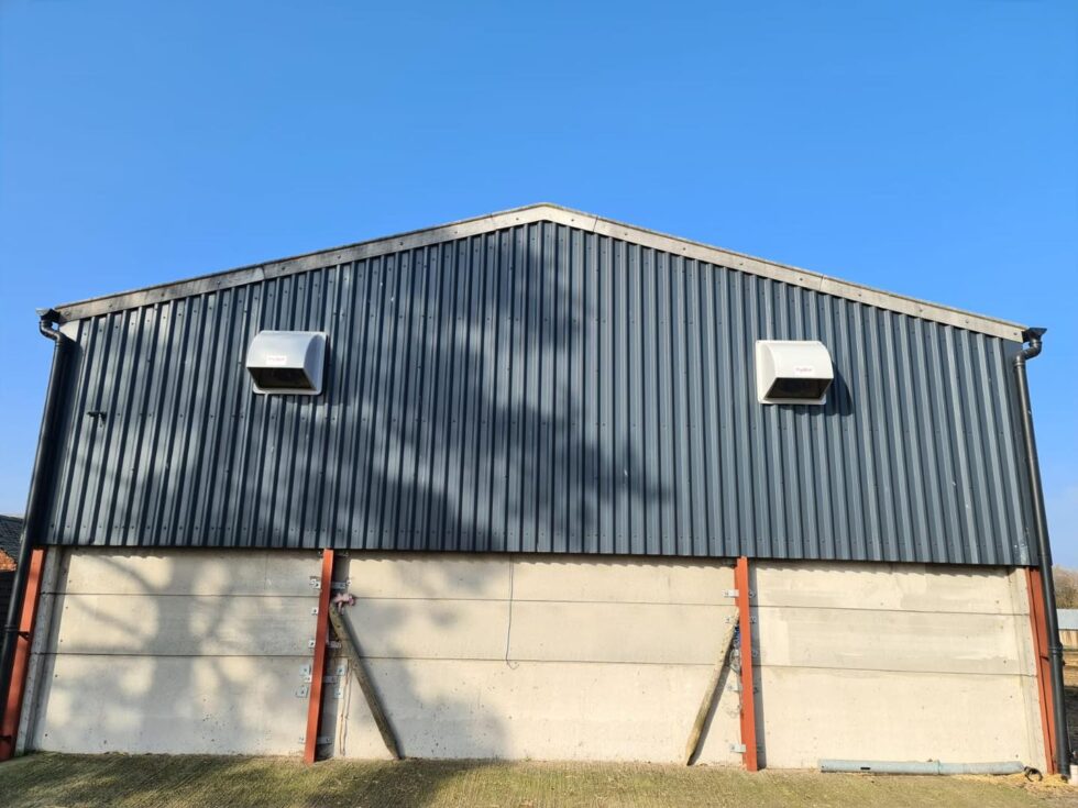 Supplied & Fitted: 2 x Ventilation Sock Systems | David R Beech