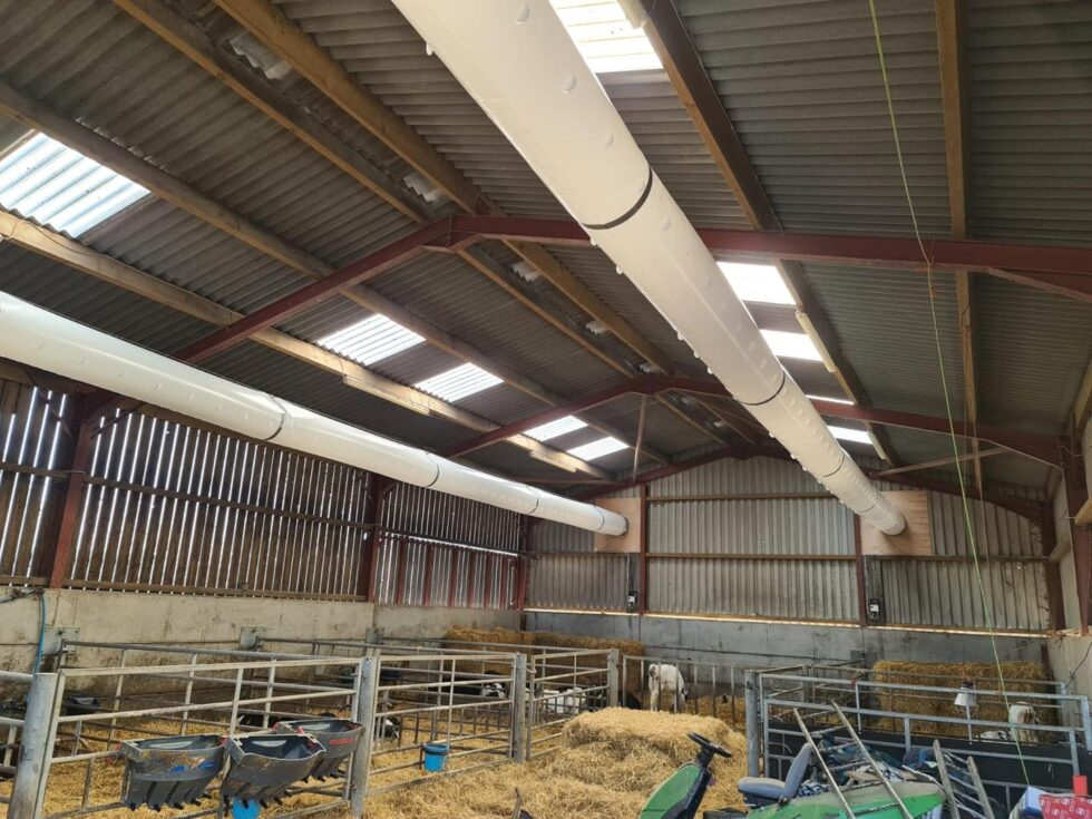 Supplied & Fitted: 2 x Ventilation Sock Systems | David R Beech